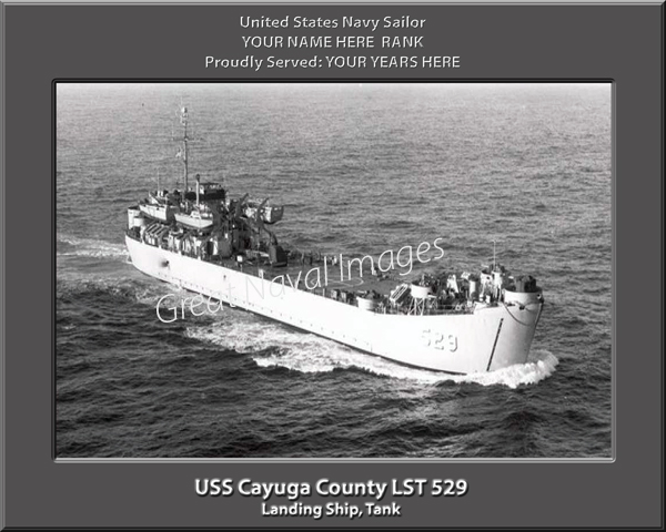 USS Cayuga County LST 529 : Navy Ship Photo ⋆ Great Naval Images LLC