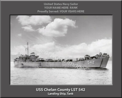 USS Chelan County LST 542 : Navy Ship Photo ⋆ Great Naval Images LLC.
