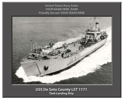 USS De Soto LST 1171 : Navy Ship Photo ⋆ Great Naval Images LLC