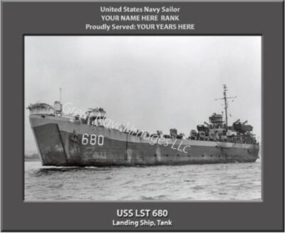 USS LST 680 : Navy Ship Photo ⋆ Great Naval Images LLC.