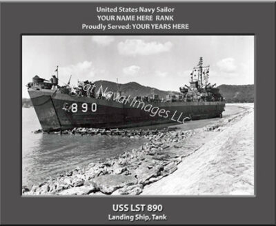 USS LST 890 : Navy Ship Photo ⋆ Great Naval Images LLC.