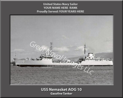 USS Nemasket AOG 10 : Personalized Navy Ship Photo ⋆ Great Naval Images LLC