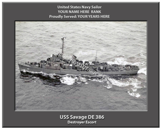 USS Savage DE 386 : Navy Ship Photo ⋆ Great Naval Images LLC