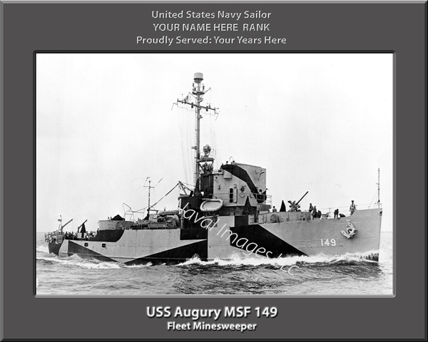 USS Augury MSF 149 : Navy Ship Photo ⋆ Great Naval Images LLC