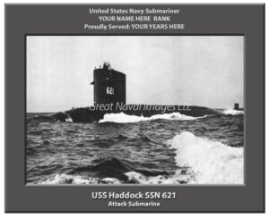 USS Haddock SSN 621: Submarine Photo ⋆ Personalized US Navy Ship Prints ...