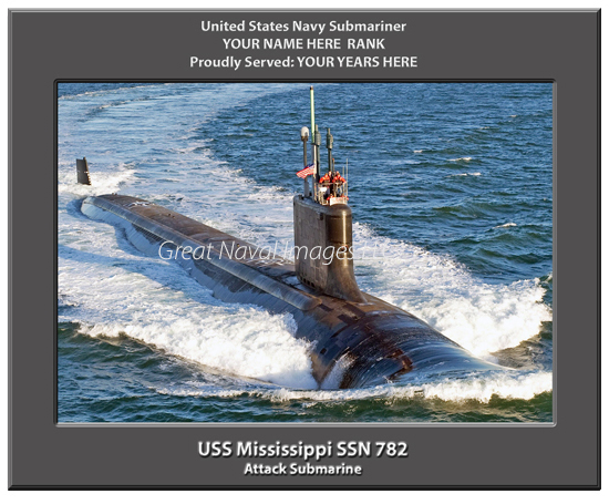 USS Mississippi SSN 782: Submarine Photo ⋆ Great Naval Images LLC