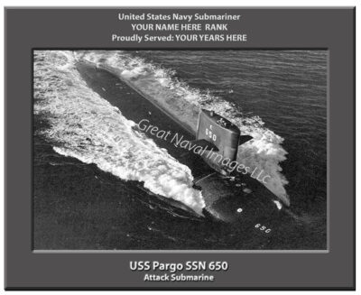USS Pargo SSN 650: Submarine Photo ⋆ Great Naval Images LLC
