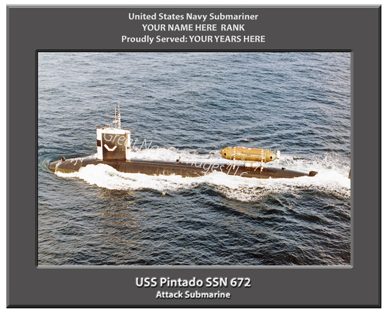 USS Pintado SSN 672: Submarine Photo ⋆ Great Naval Images LLC