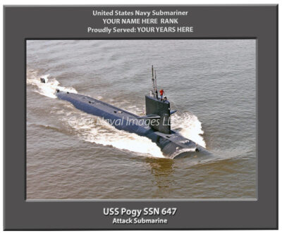 USS Pogy SSN 647: Submarine Photo ⋆ Great Naval Images LLC