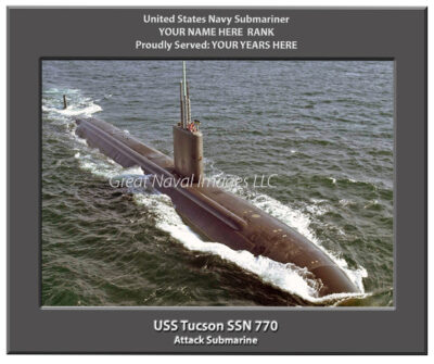 USS Tucson SSN 770: Submarine Photo ⋆ Great Naval Images LLC