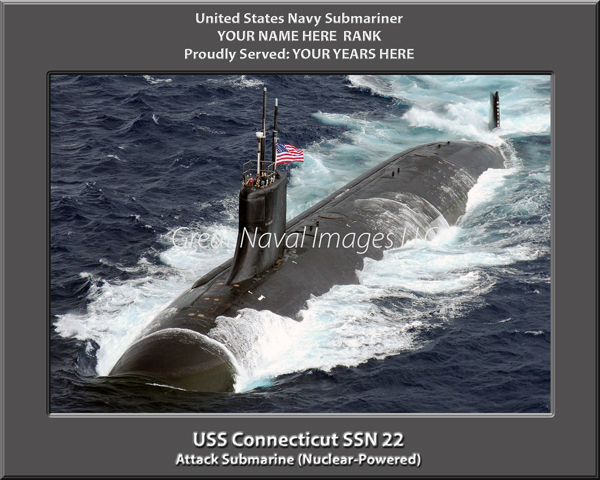 USS Connecticut SSN 22: Submarine Photo ⋆ Great Naval Images LLC