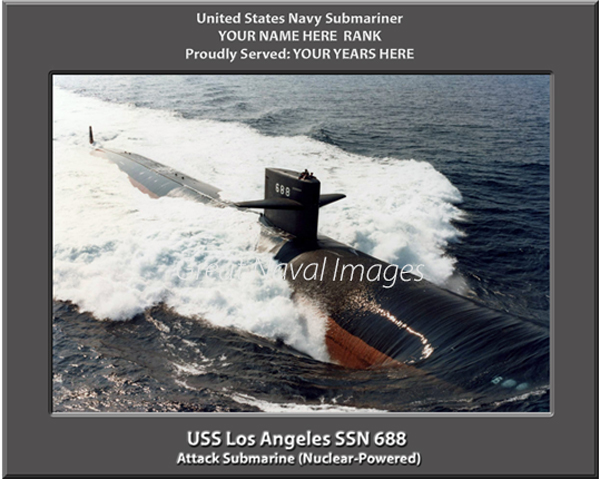 USS Los Angeles SSN 688: Submarine Photo 2 ⋆ Great Naval Images LLC