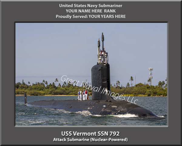 USS Vermont SSN 792: Submarine Photo ⋆ Great Naval Images LLC