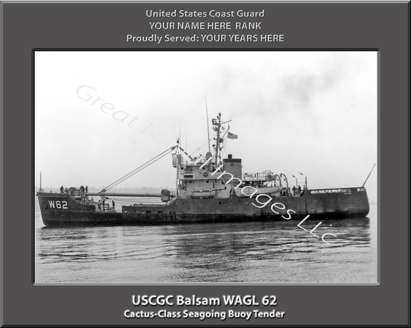 USCGC Balsam WAGL 62 Cutter Photo ⋆ Great Naval Images LLC.