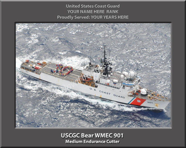 USCGC Bear WMEC 901: Personalized Coast Guard Photo ⋆ Great Naval ...