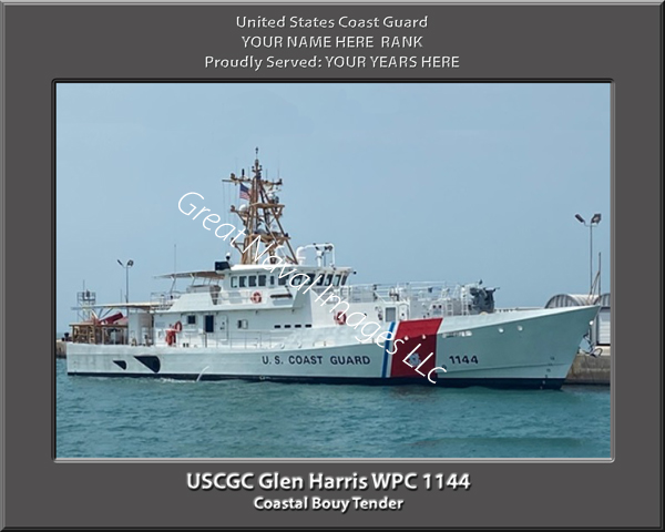 USCGC Glen Harris WPC 1144: Personalized Photo ⋆ Great Naval Images LLC