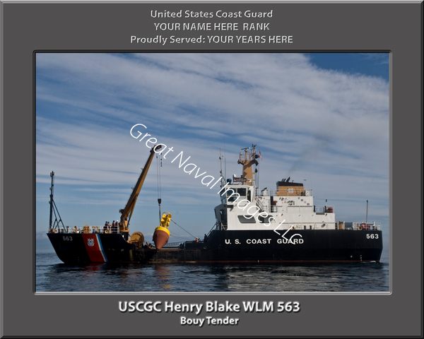 USCGC Henry Blake WLM 563: Personalized Photo ⋆ Great Naval Images LLC