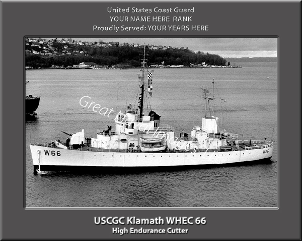 USCGC Klamath WHEC 66: Personalized Coast Guard Photo ⋆ Great Naval ...