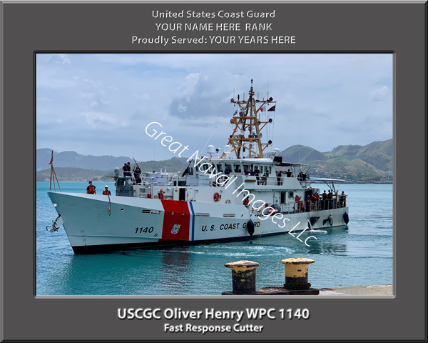 USCGC Oliver Henry WPC 1140 Cutter Photo ⋆ Great Naval Images LLC.