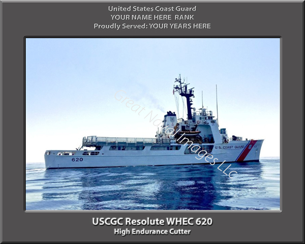 USCGC Resolute WHEC 620: Personalized Coast Guard Photo ⋆ Great Naval ...