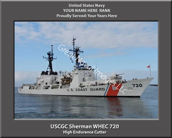 USCGC Sherman WHEC 720: Personalized Coast Guard Photo 2 ⋆ Great Naval ...