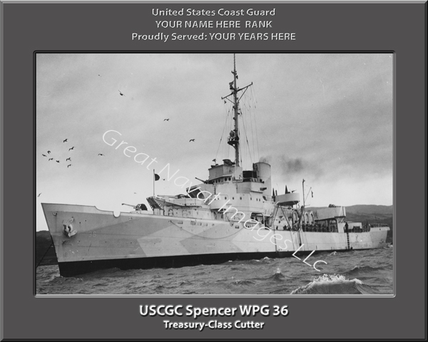 USCGC Spencer WPG 36: Personalized Coast Guard Photo ⋆ Great Naval ...