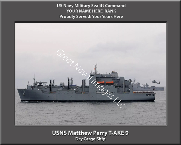 USNS Matthew Perry T-AKE 9: Personalized Sealift Comm Photo ⋆ Great ...