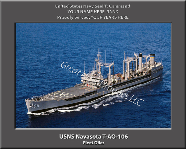 USNS Navasota T-AO 106: Personalized Navy Ship Photo ⋆ Great Naval ...