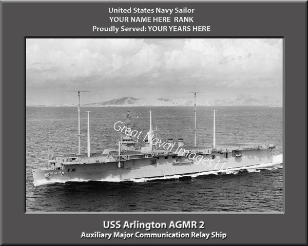 USS Arlington AGMR 2: Personalized Navy Ship Photo 2 ⋆ Great Naval ...