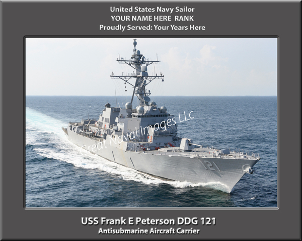 USS Frank E Peterson DDG 121: Navy Ship Photo ⋆ Great Naval Images LLC.