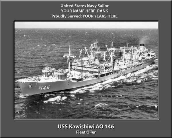 USS Kawishiwi AO 146: Personalized Navy Ship Photo ⋆ Great Naval Images ...