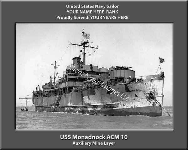 USS Monadnock ACM 10: Navy Ship Photo ⋆ Great Naval Images LLC