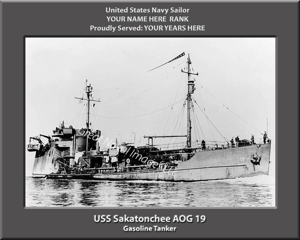 USS Sakatonchee AOG 19: Personalized Navy Ship Photo ⋆ Great Naval ...