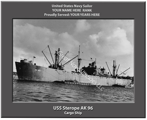 USS Sterope AK 96: Personalized Navy Ship Photo ⋆ Great Naval Images LLC