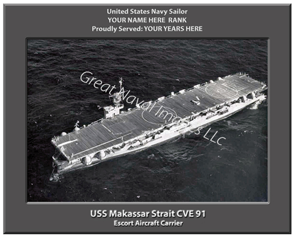 USS Makassar Strait CVE 91: Personalized Navy Ship Photo 2 ⋆ Great ...