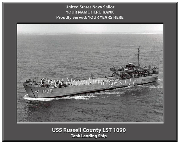 USS Russell County LST 1090: Personalized Navy Ship Photo 2 ⋆ Great ...