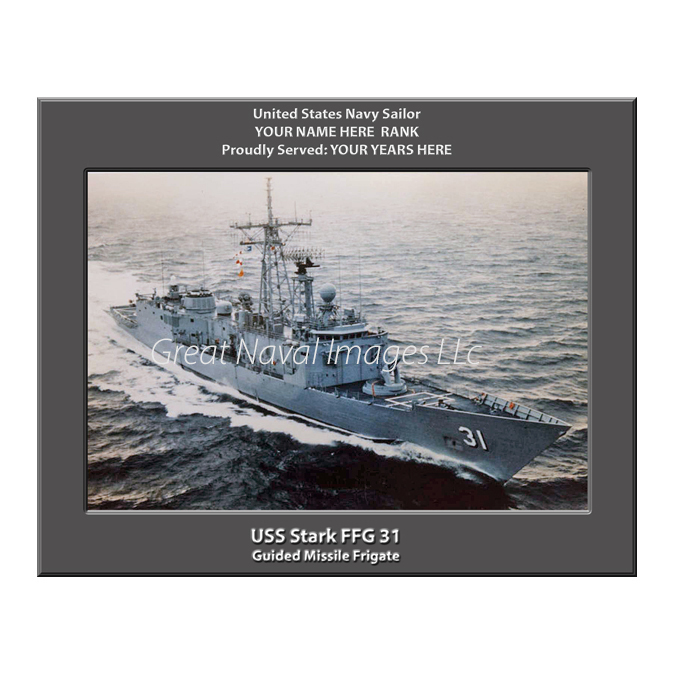 USS Stark FFG 31: Personalized Navy Ship Photo 2 ⋆ Personalized US Navy ...