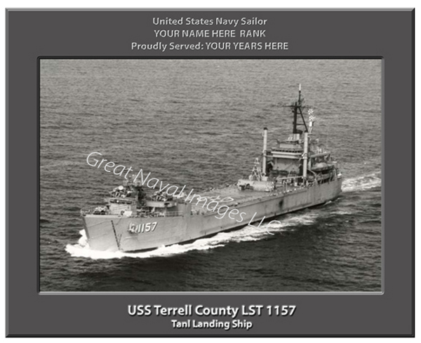 USS Terrel County LST 1157: Personalized Navy Ship Photo 2 ⋆ Great ...